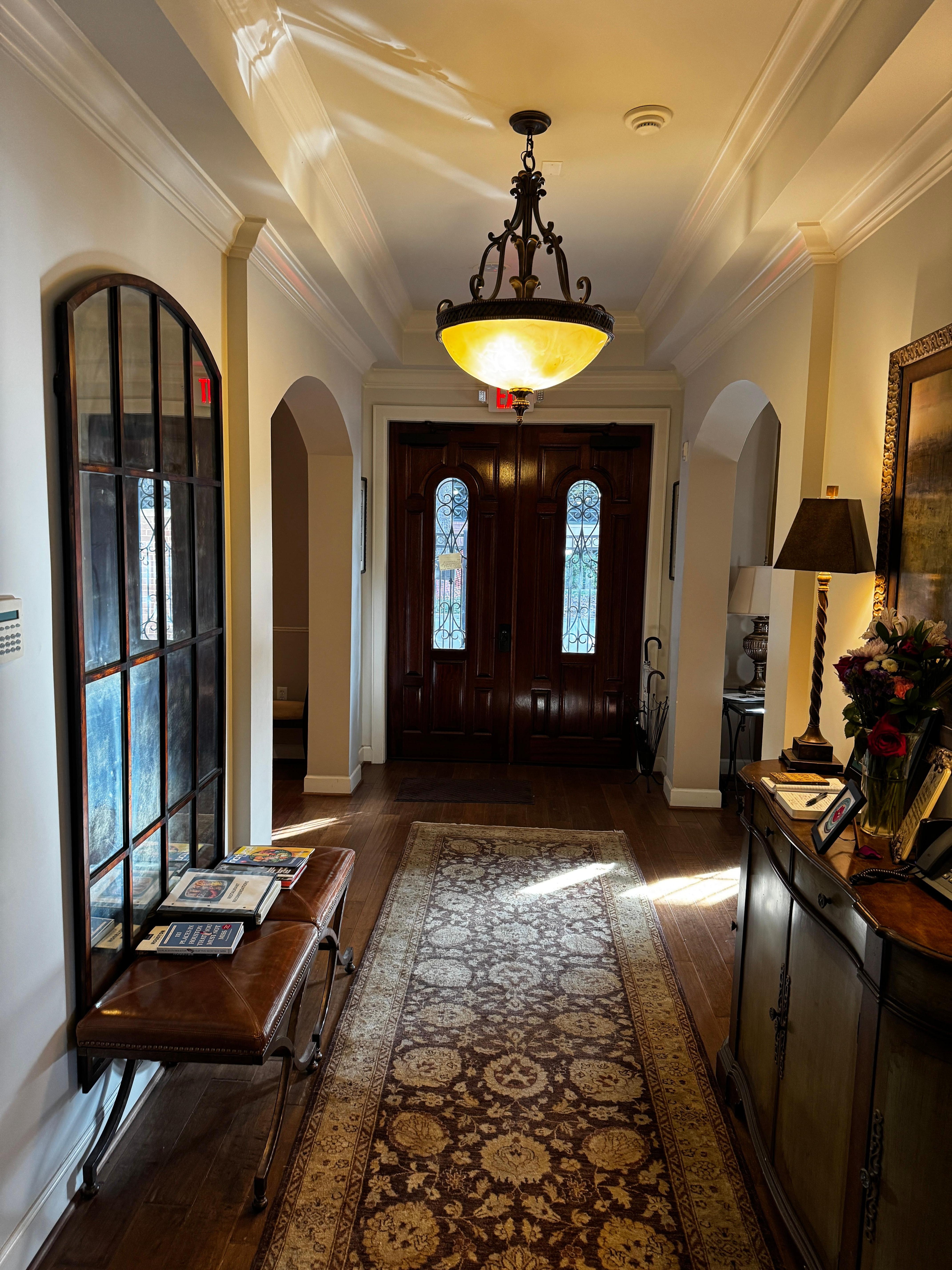 Front entrance