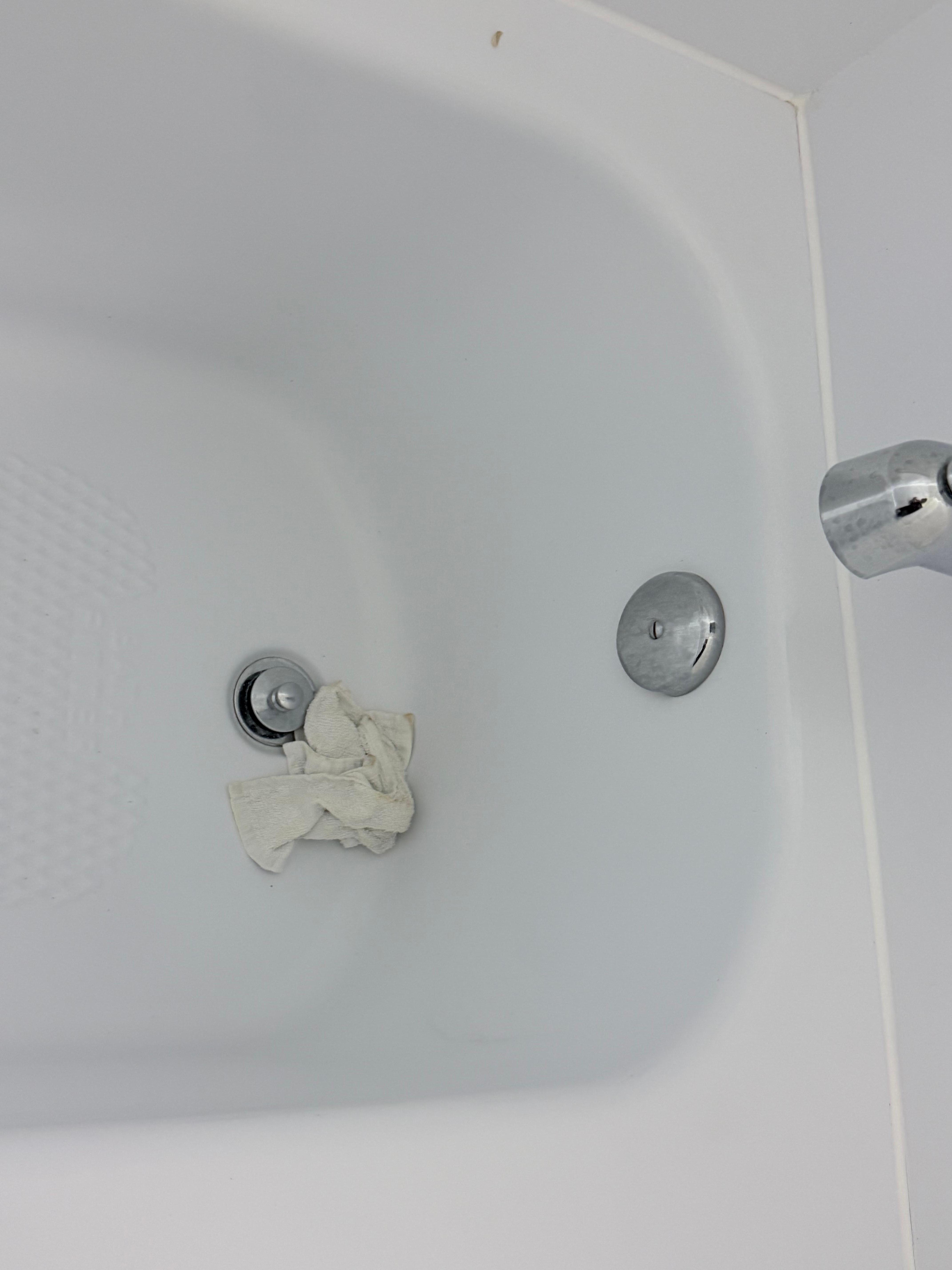 1st room I was assigned to had dirty linen in the tub