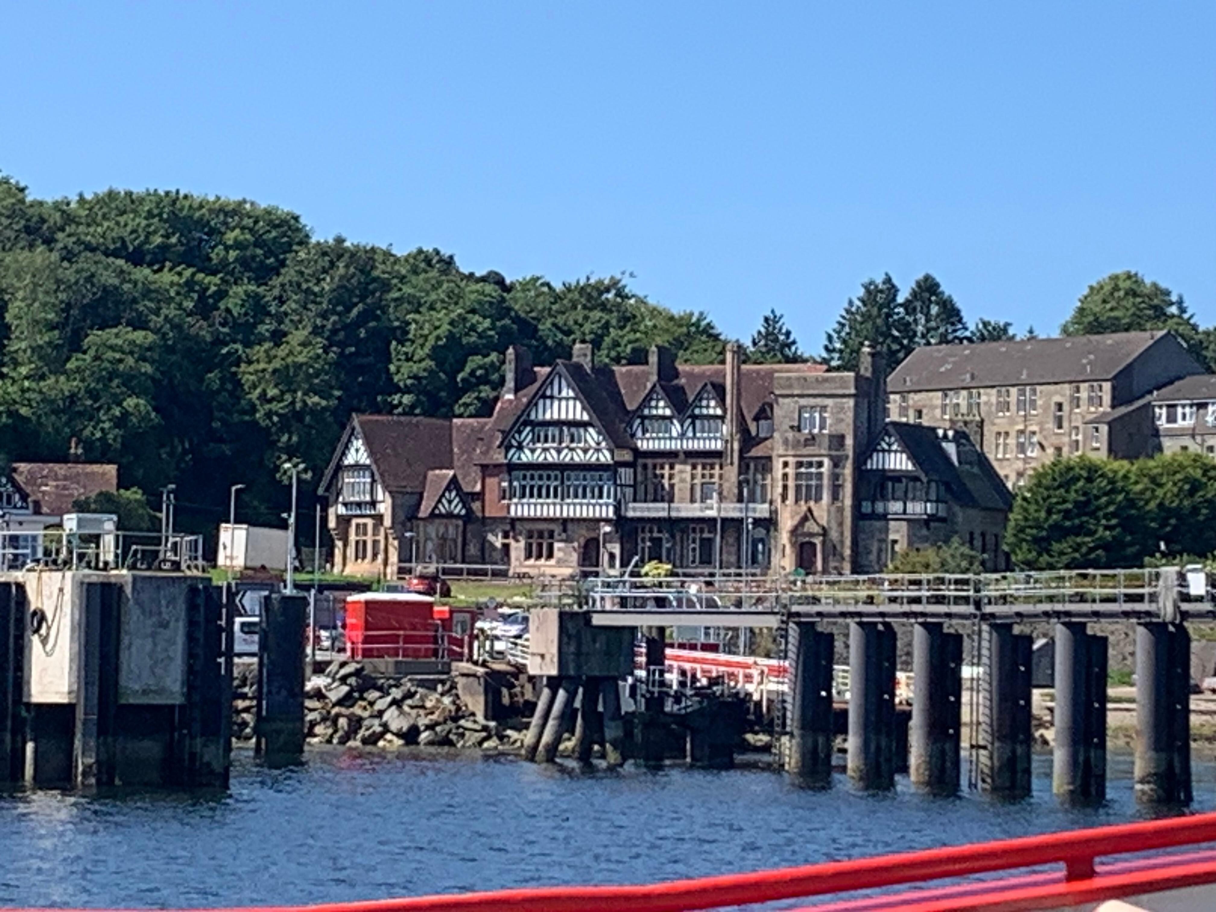 Going home aboard the ferry
