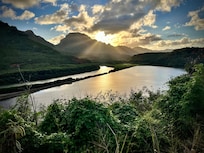 Walk a half mile from this property to see a beautiful sunset overlooking Ka Loko Iʻa Nui o ʻAlekoko (The Great Fishpond of ʻAlekoko / Menehune Fishpond).