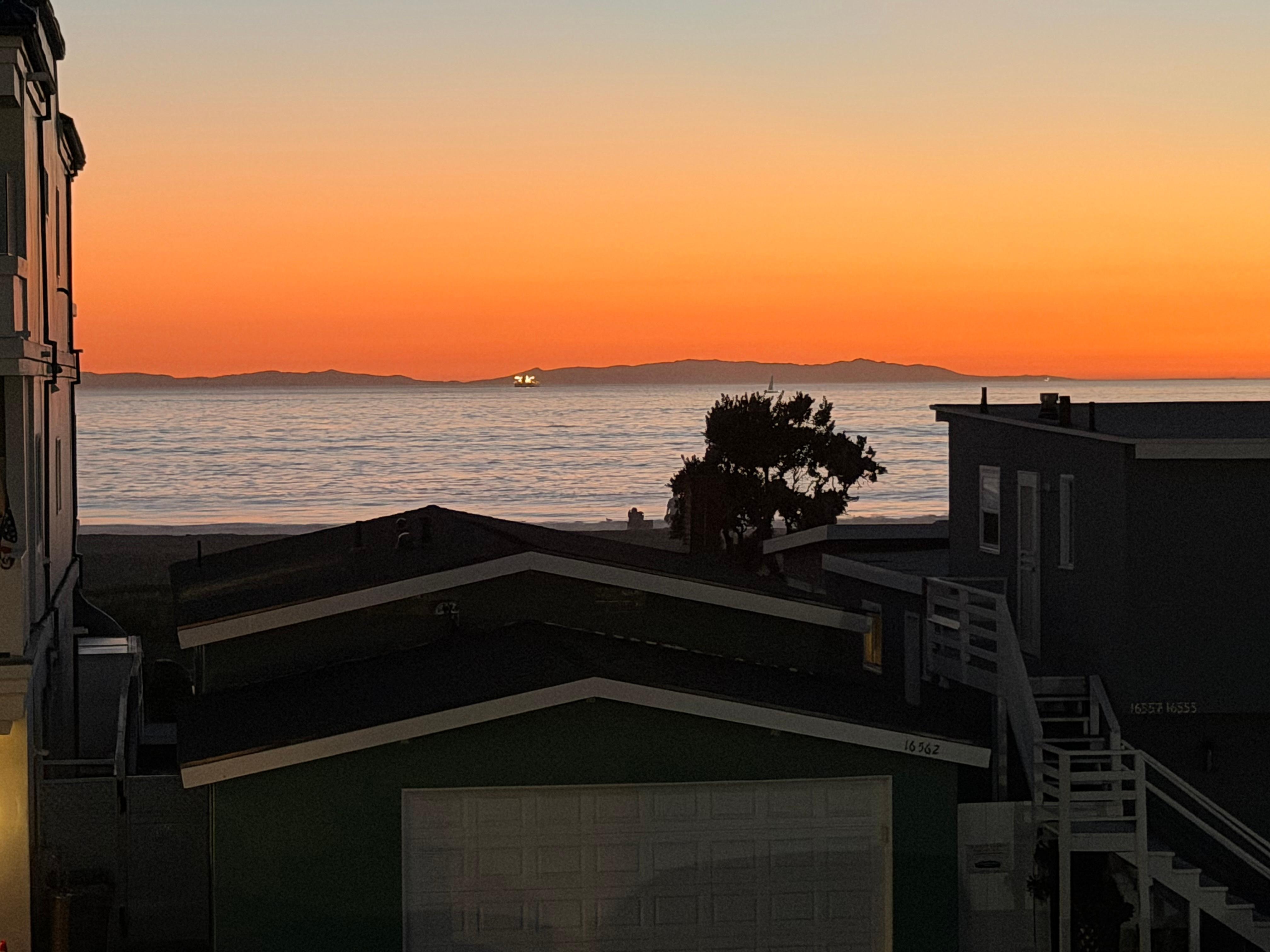 Sunset view from my room.