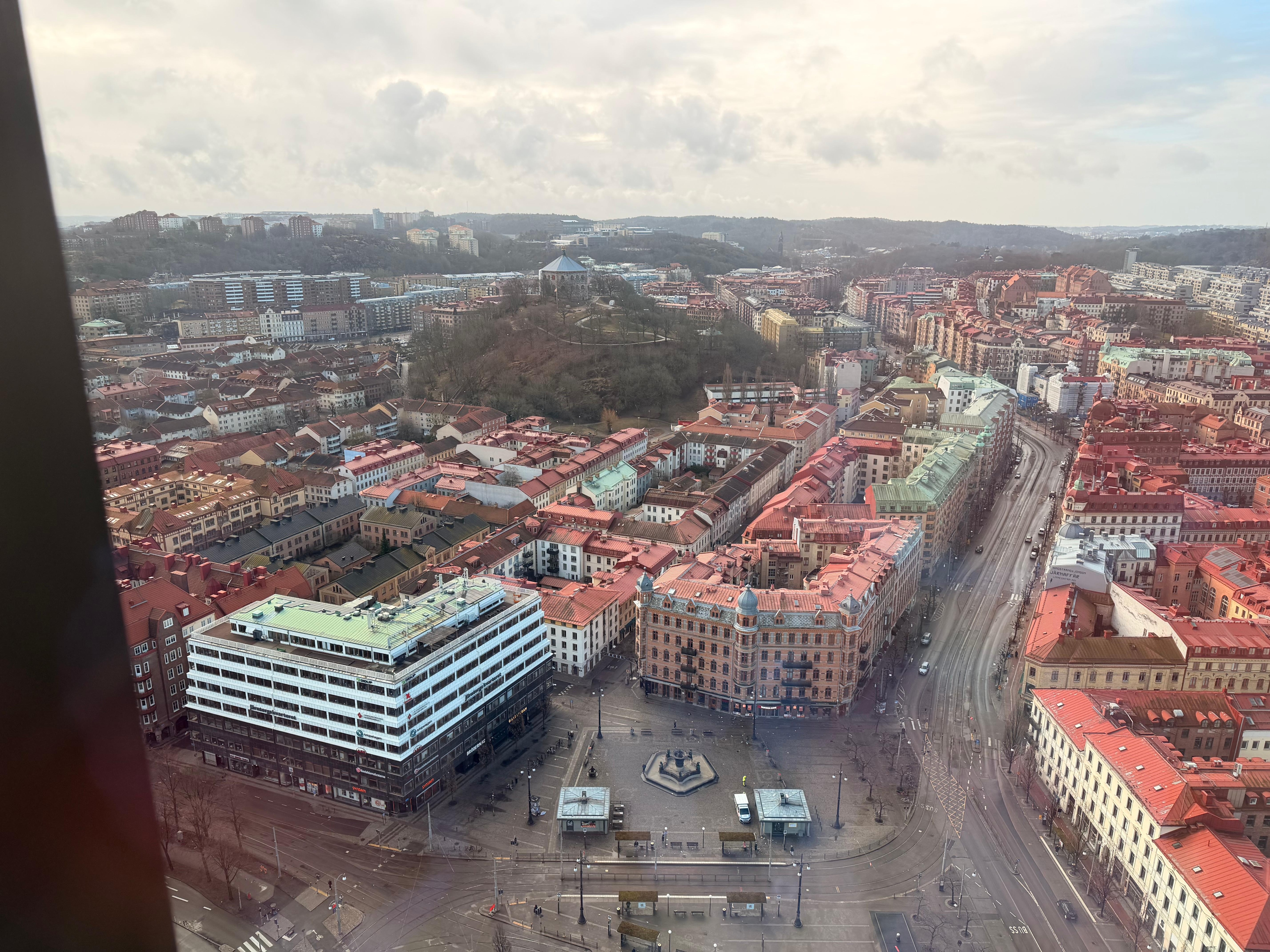 Utsikten från våning 33