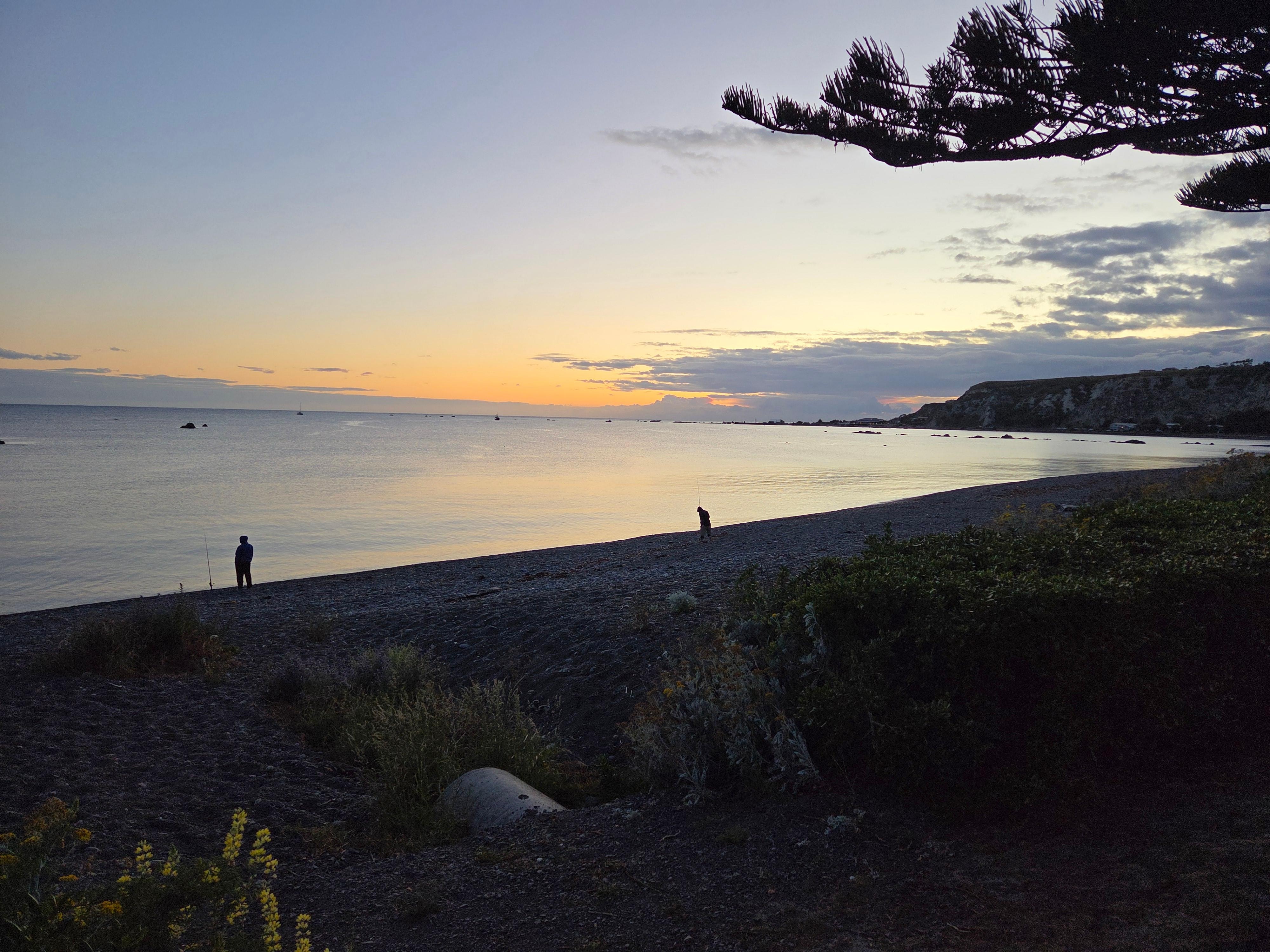 From across the road from hotel