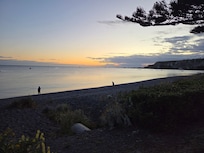 From across the road from hotel