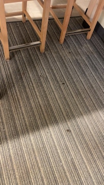 One of many burn holes