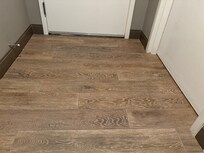 No door insulation where someone can place an I just under the door.