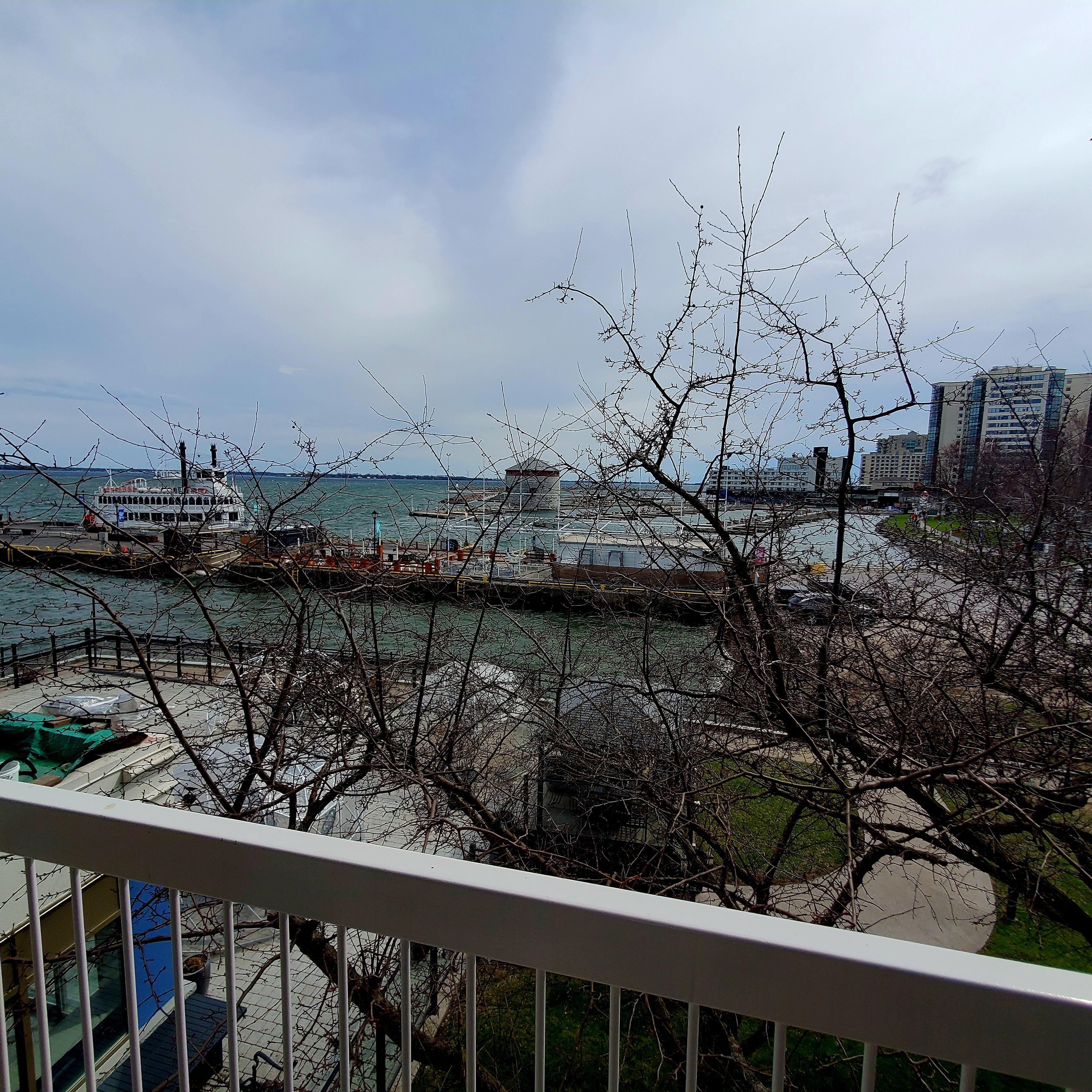 We had a balcony with view of the igloo type domes. The property looked abandoned and uninviting.  