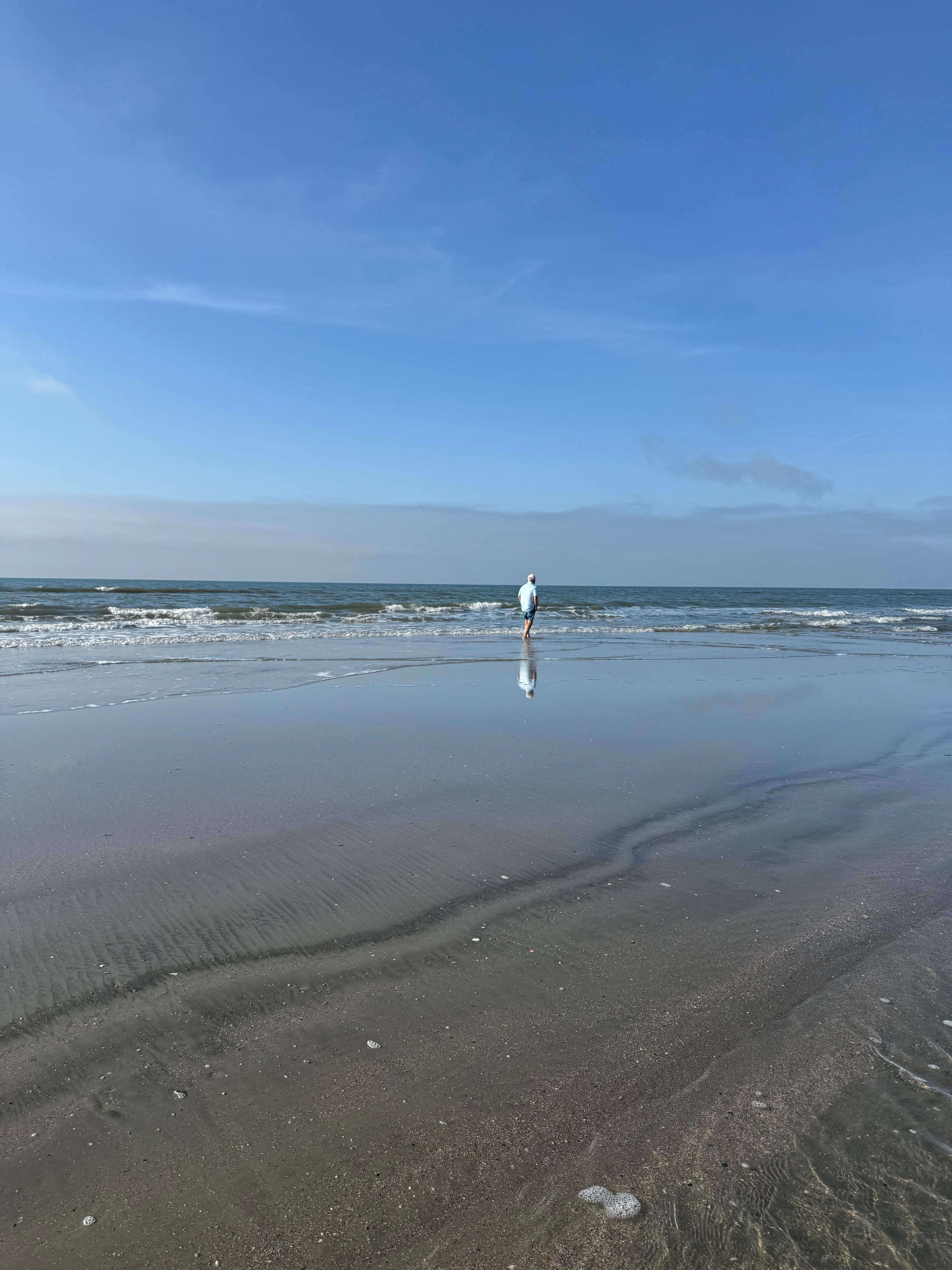 Morning beach walks steps away from the Inn, just one mile from center of town. 