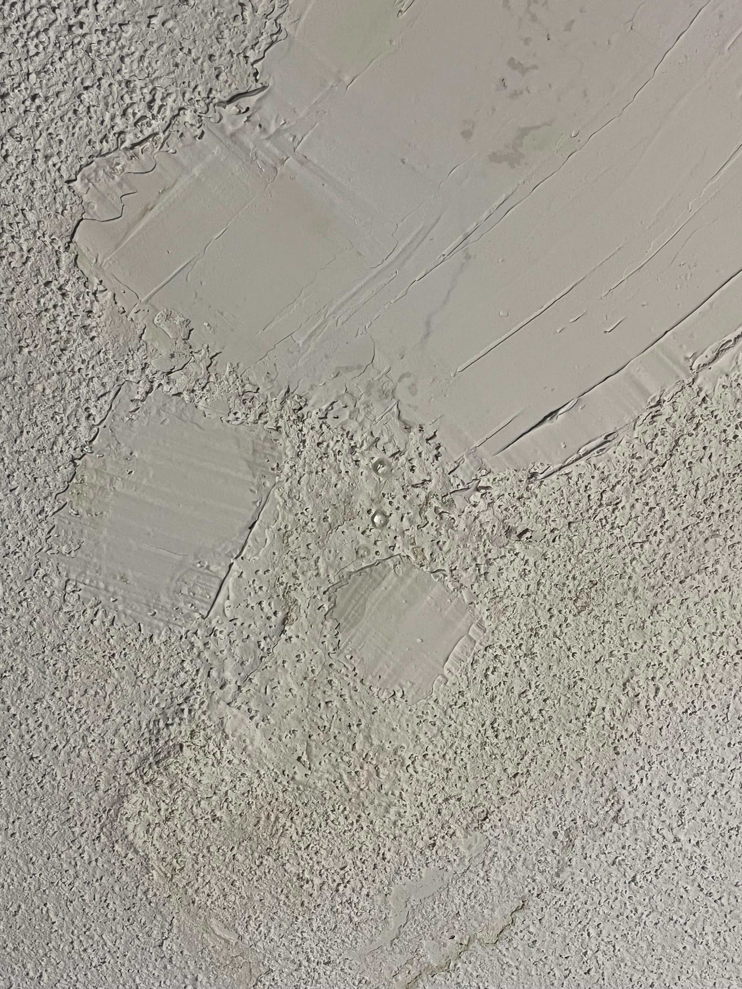 Water leak directly above the bed