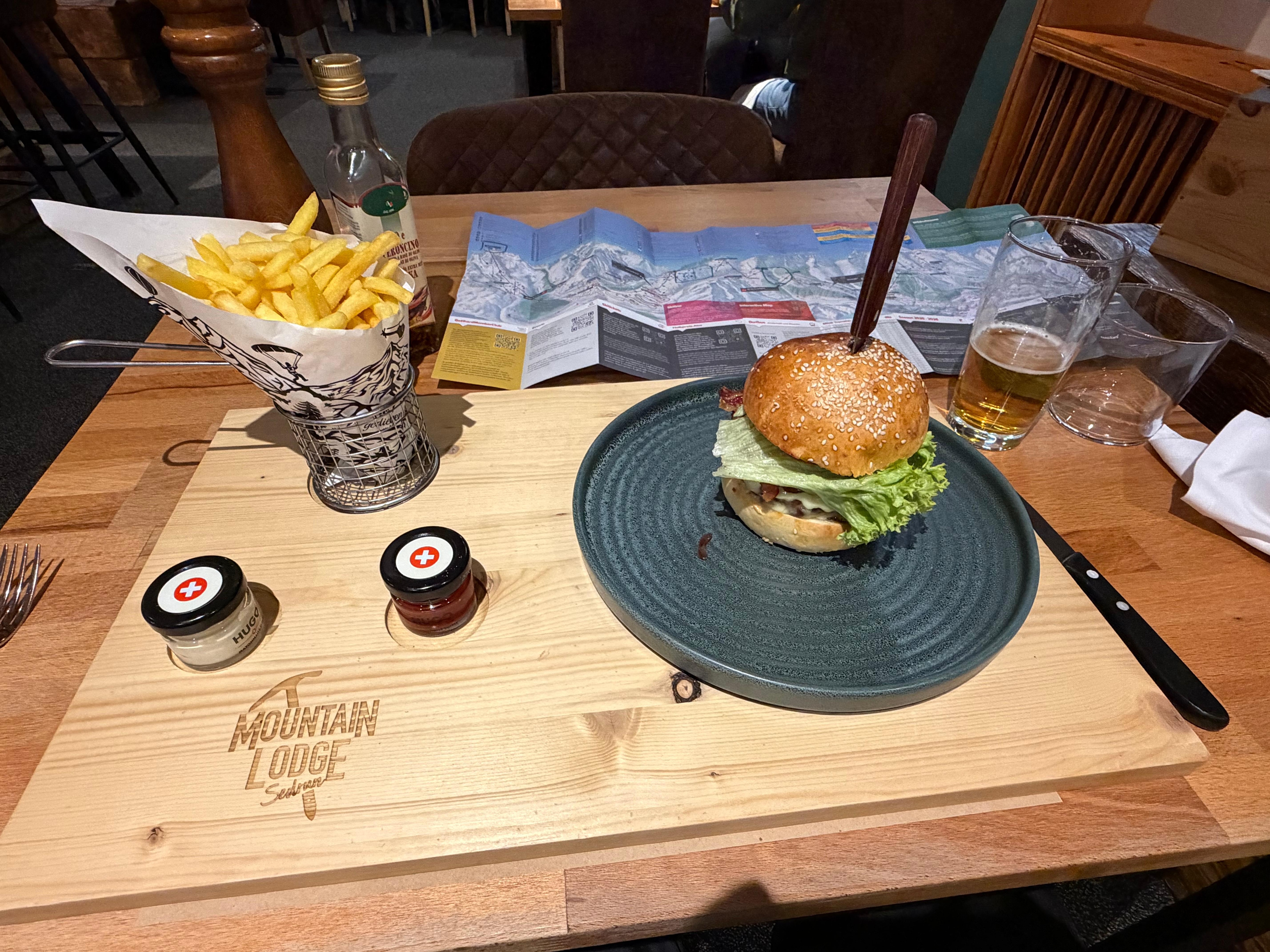 Chefs special burger