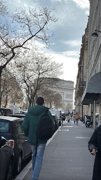 Da porta de entrada do hotel você tem essa vista !!!!