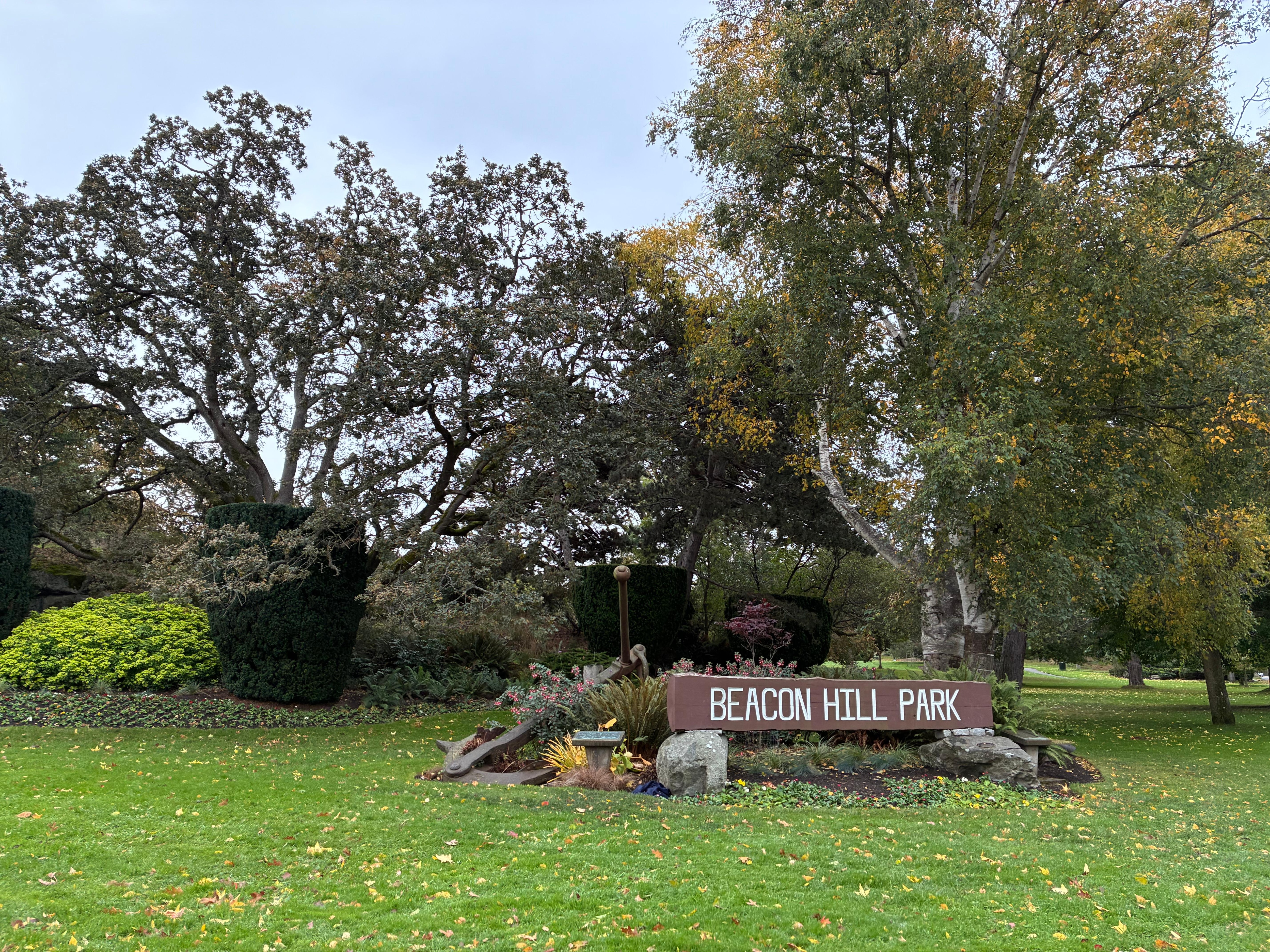 ビーコンヒルパーク
朝はワンちゃんのお散歩の人が多いです❣️