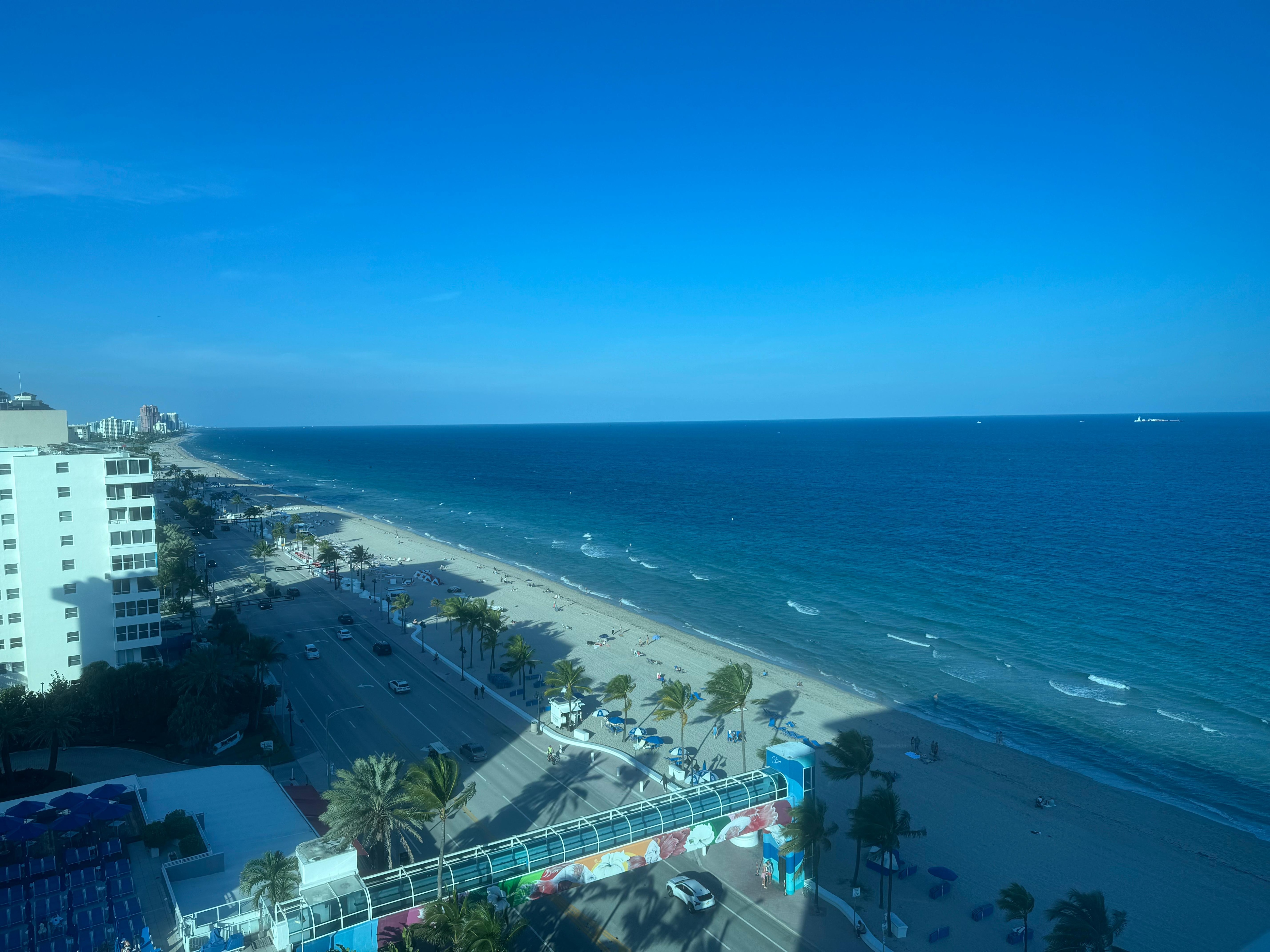 View from room in south tower 