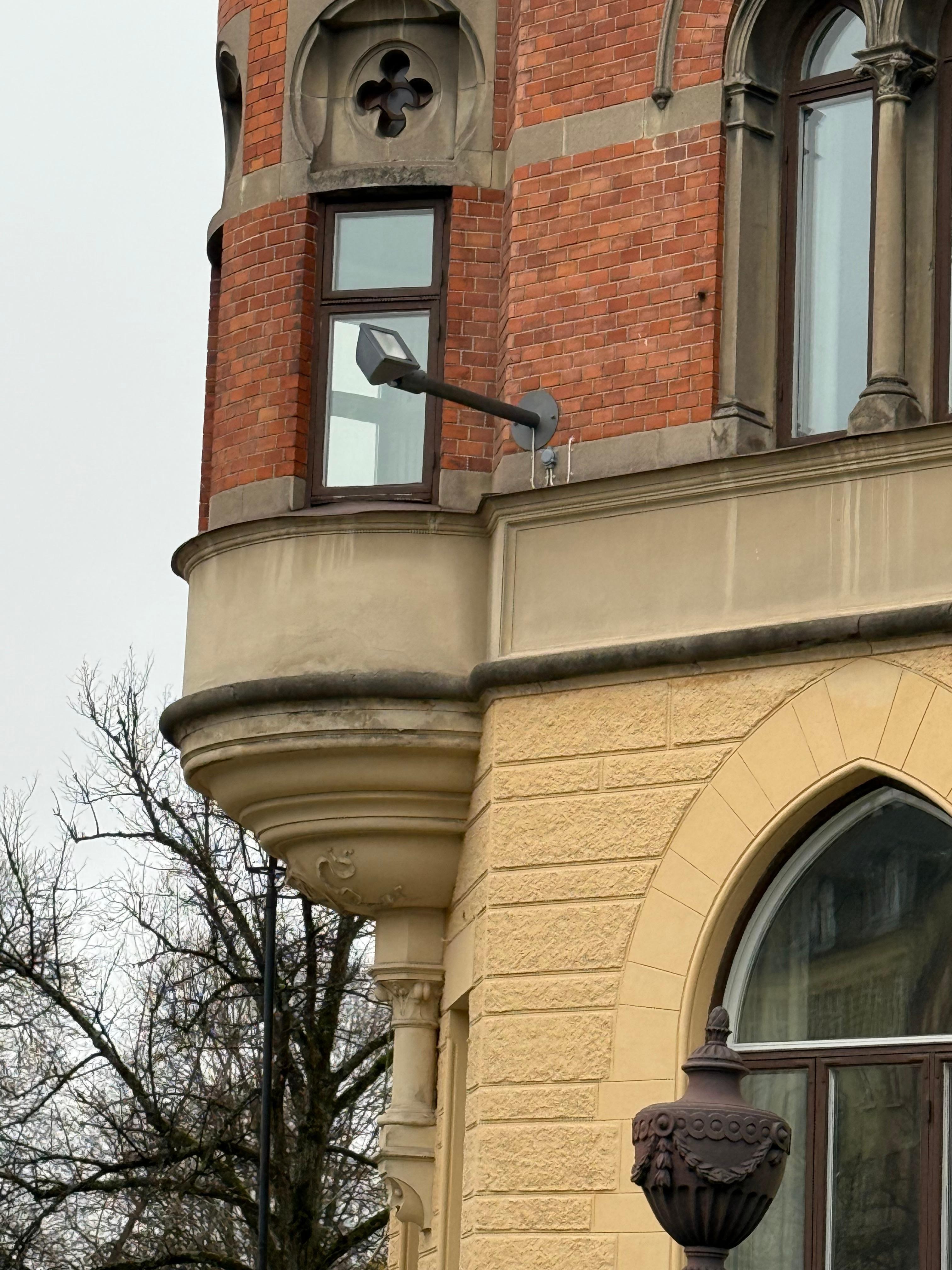 Tornrummet sett utifrån 