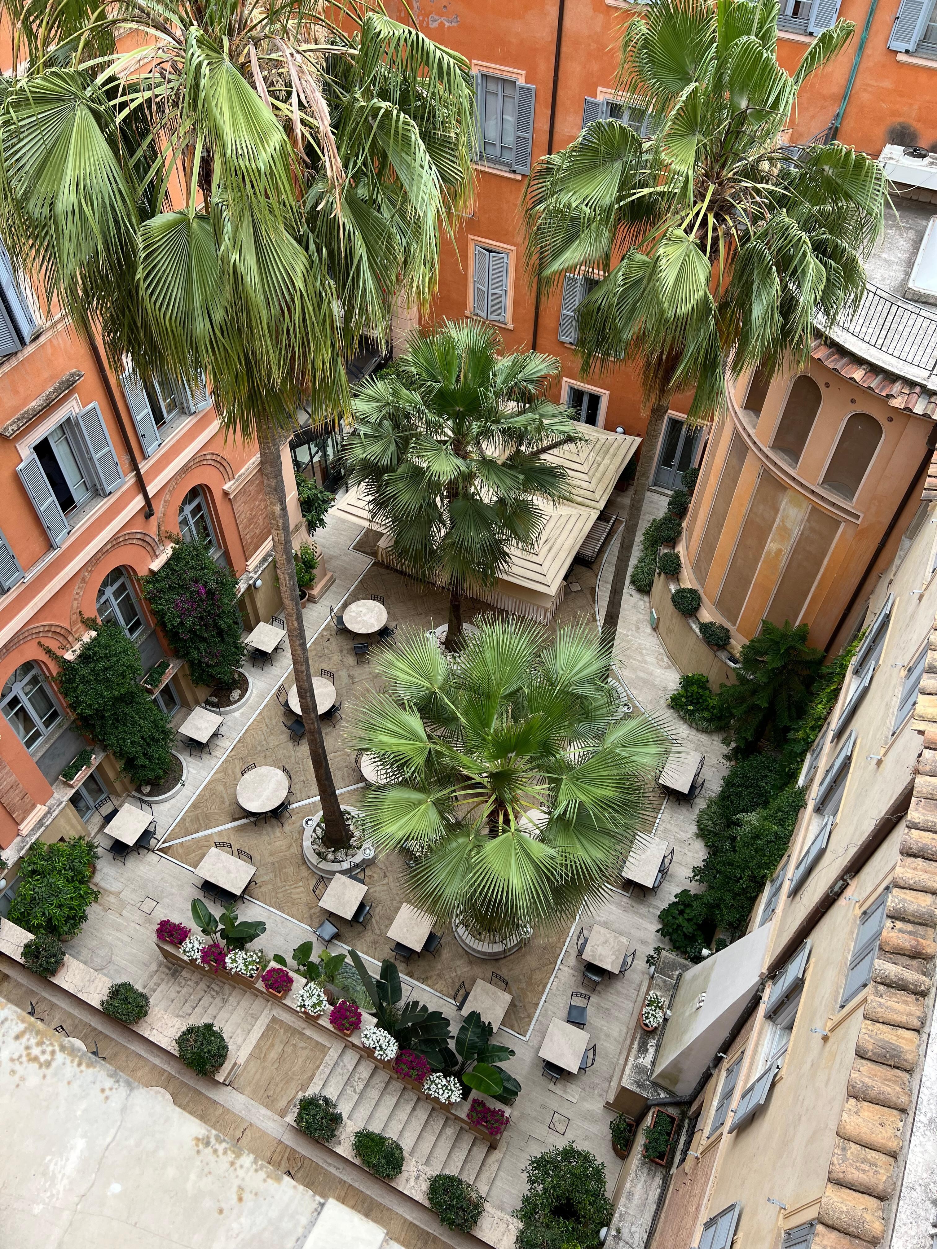 View down 