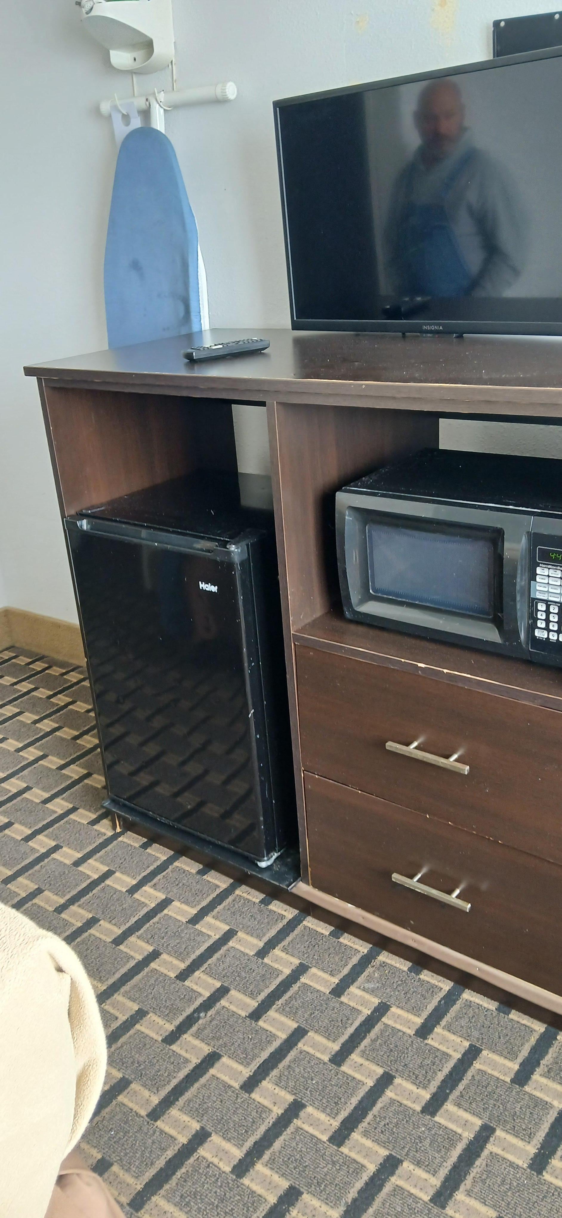 old furniture and dust covered