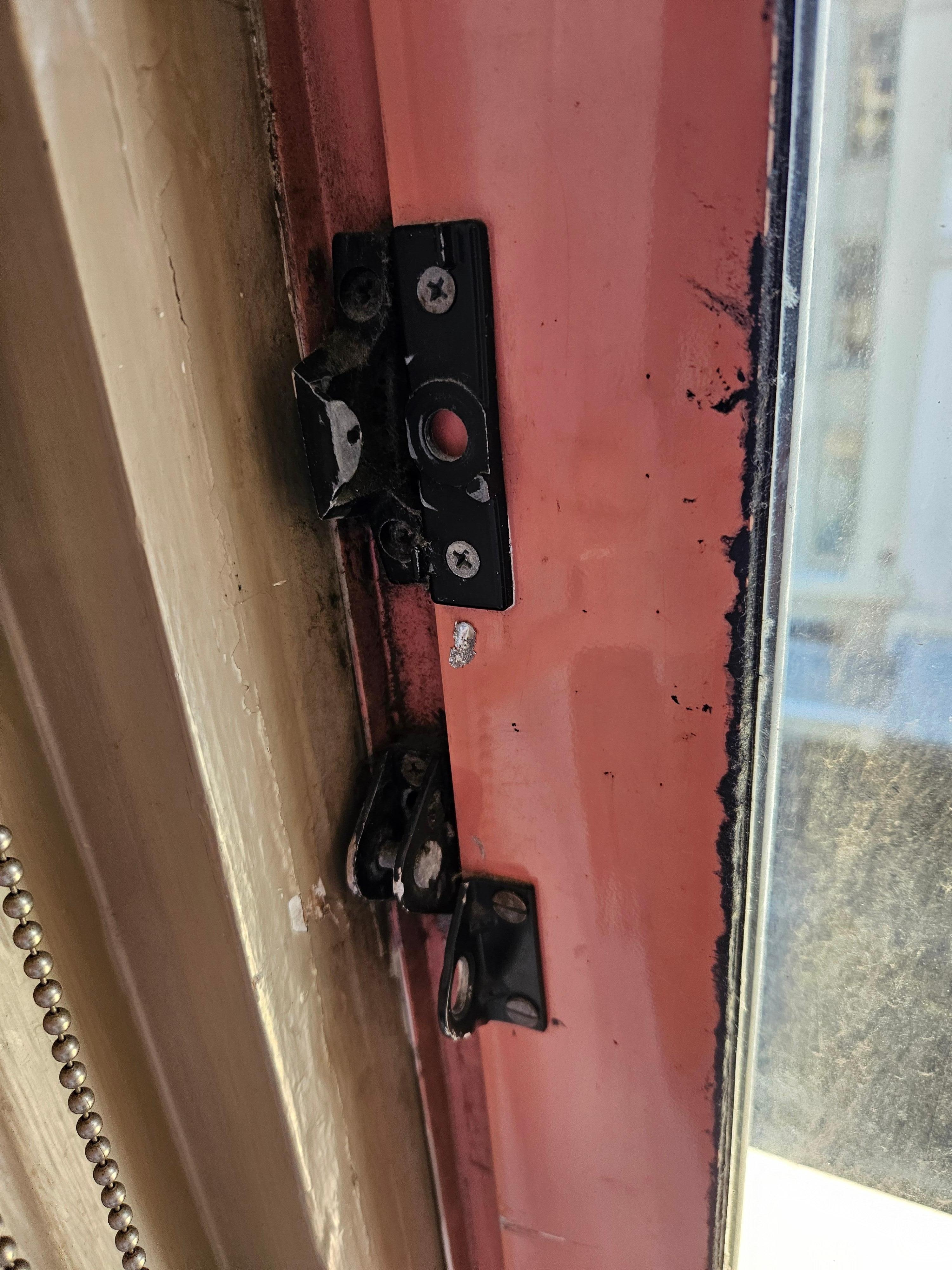 Broken window latches