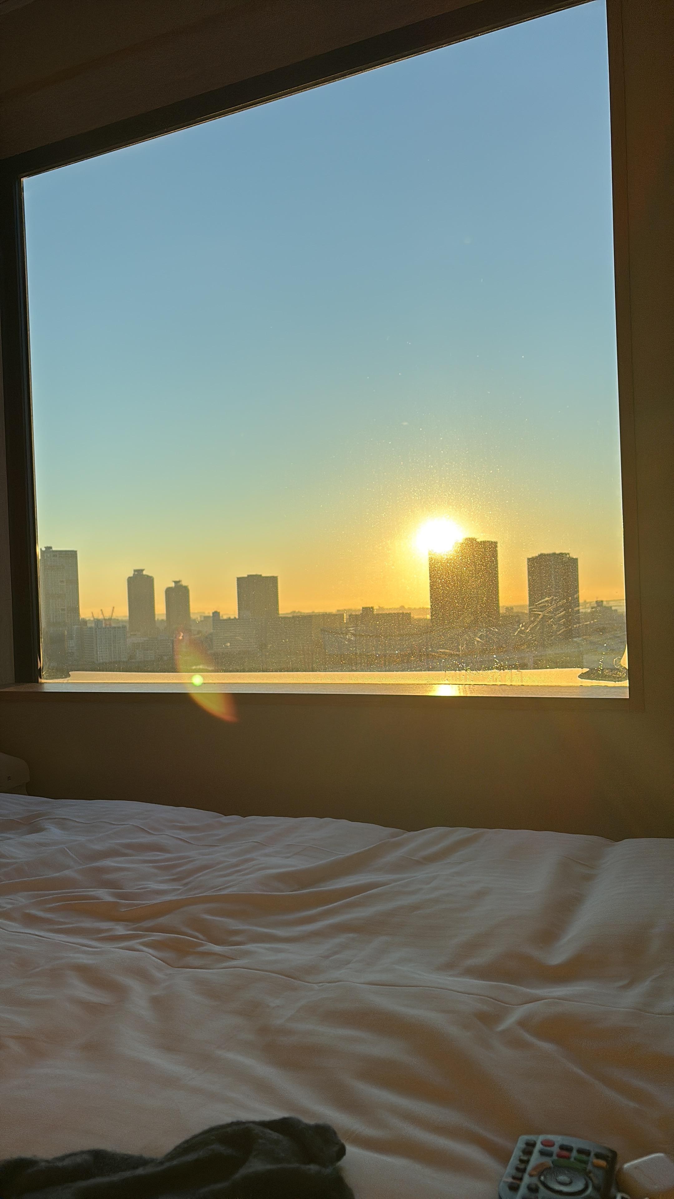 Um incrível nascer do sol!