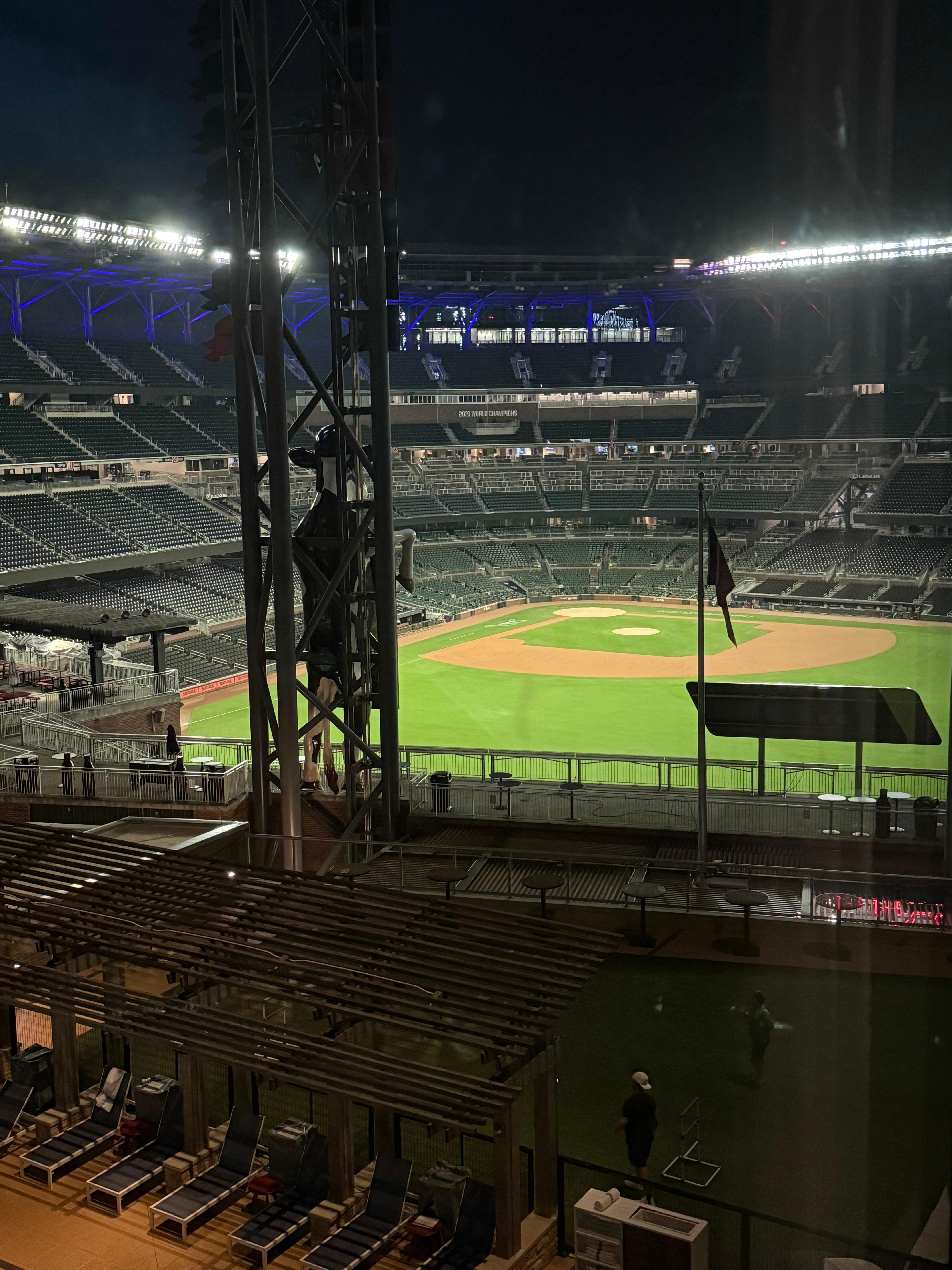 View at night