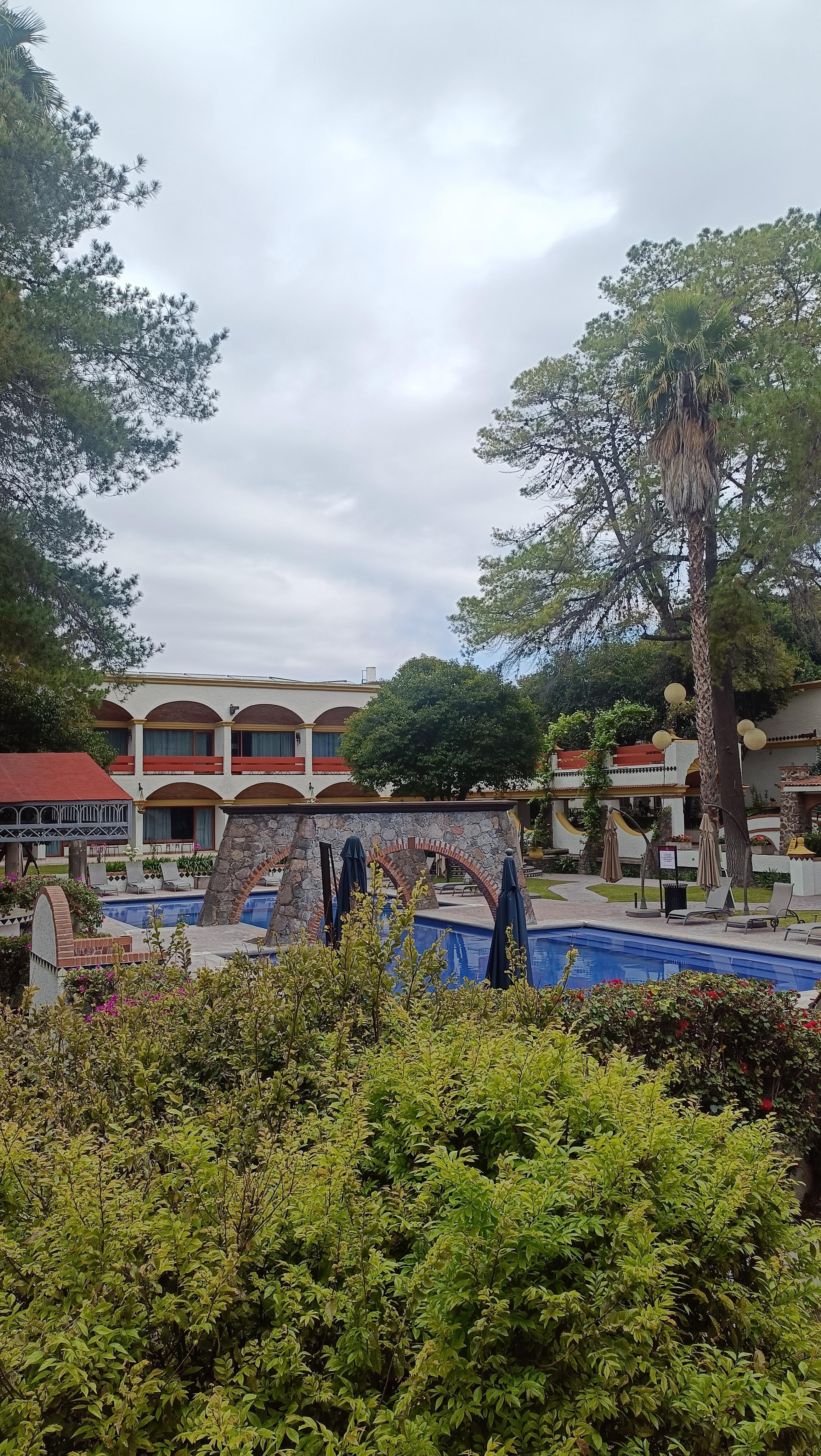 Bonita vista a la zona de amenidades 