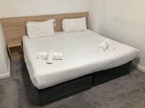 Good size bed, clean and quite comfortable