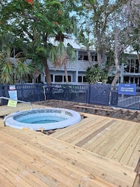 Spa in repair