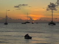 View from local beach