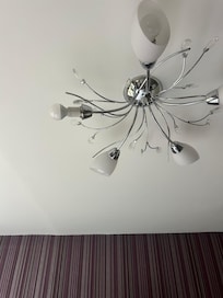 Broken light fitting
