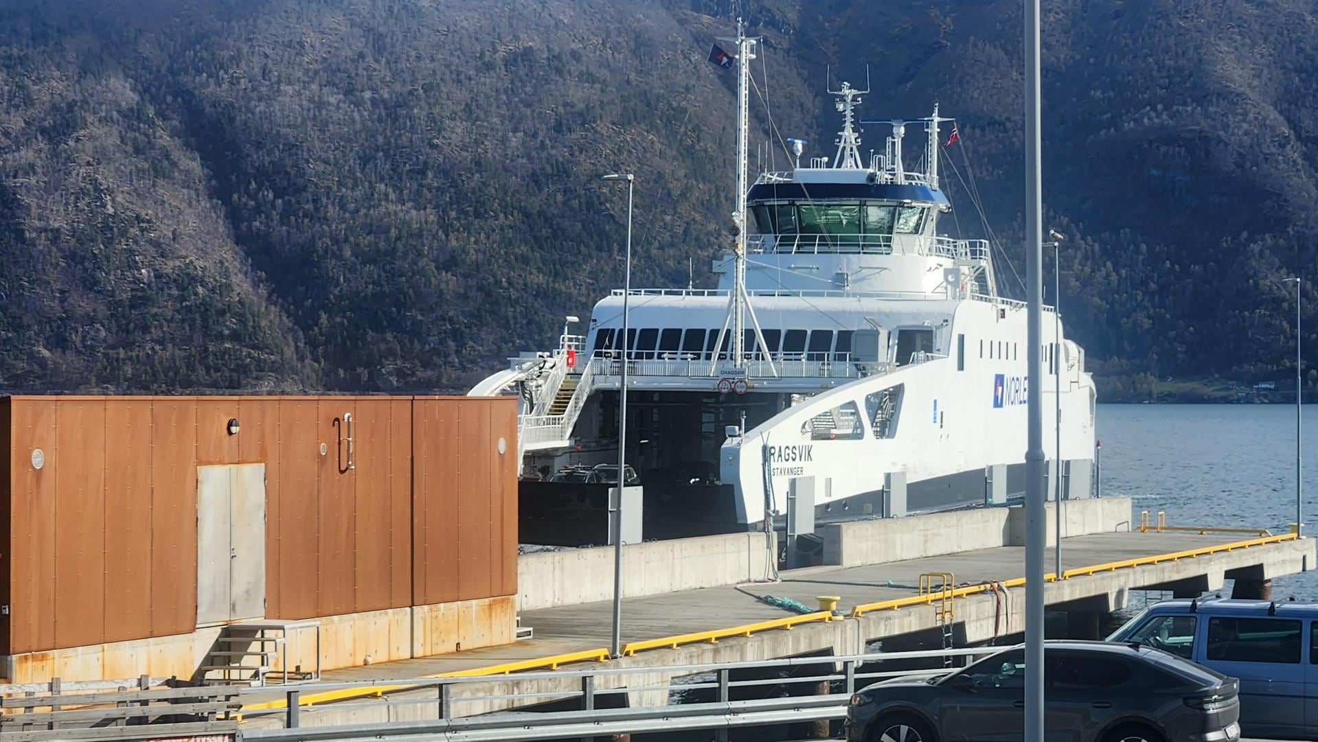 Fully-electric ferry is very close by