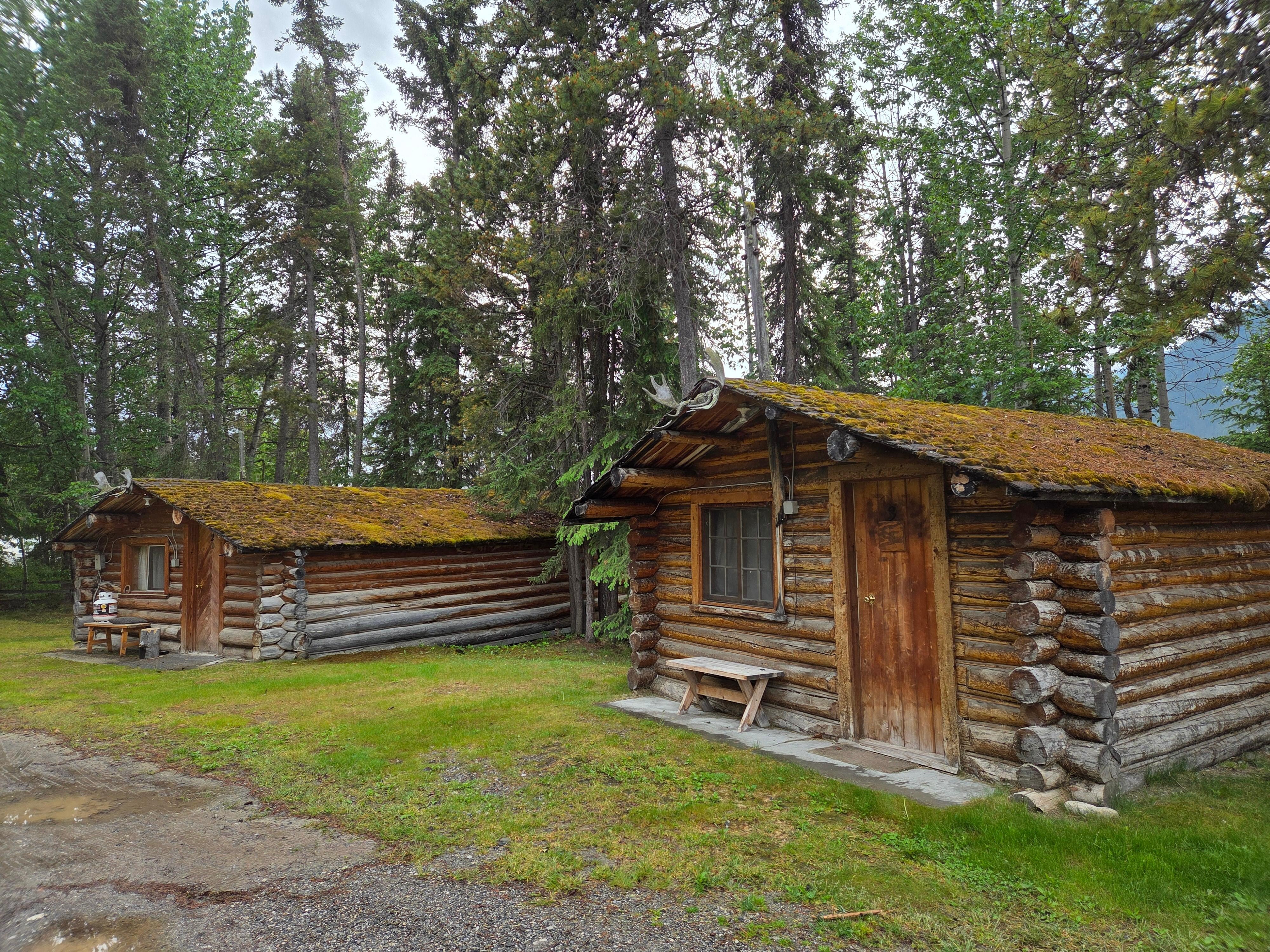 Original cabins onsite