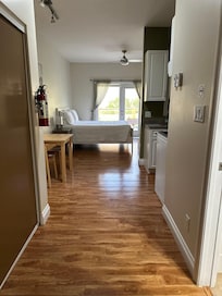 Large space! Full kitchen, too, which we didn’t use. Spotless!