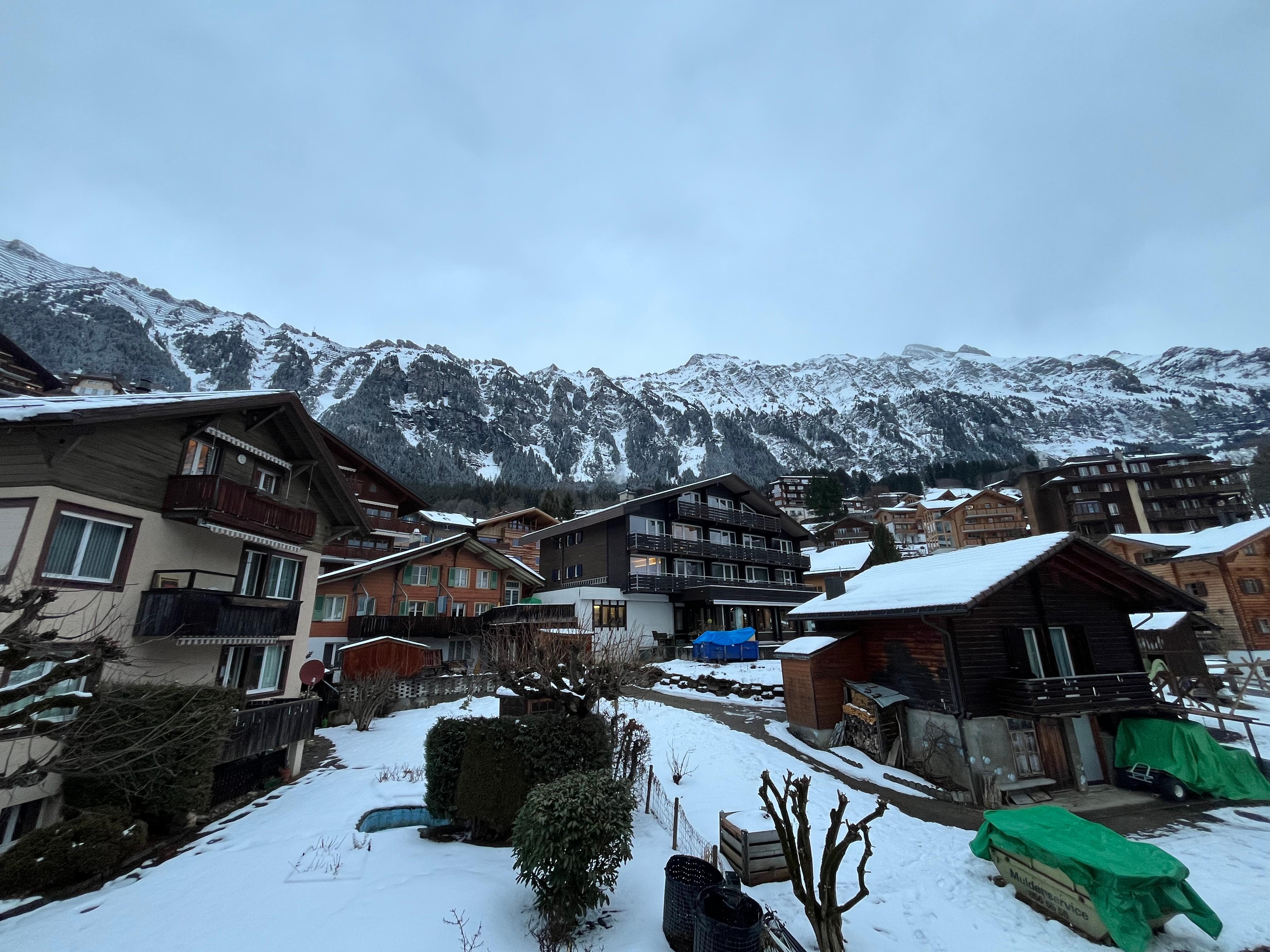 View from 1st floor room