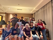 Another reunion in our apartment