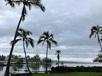 View of the shore of the hotel