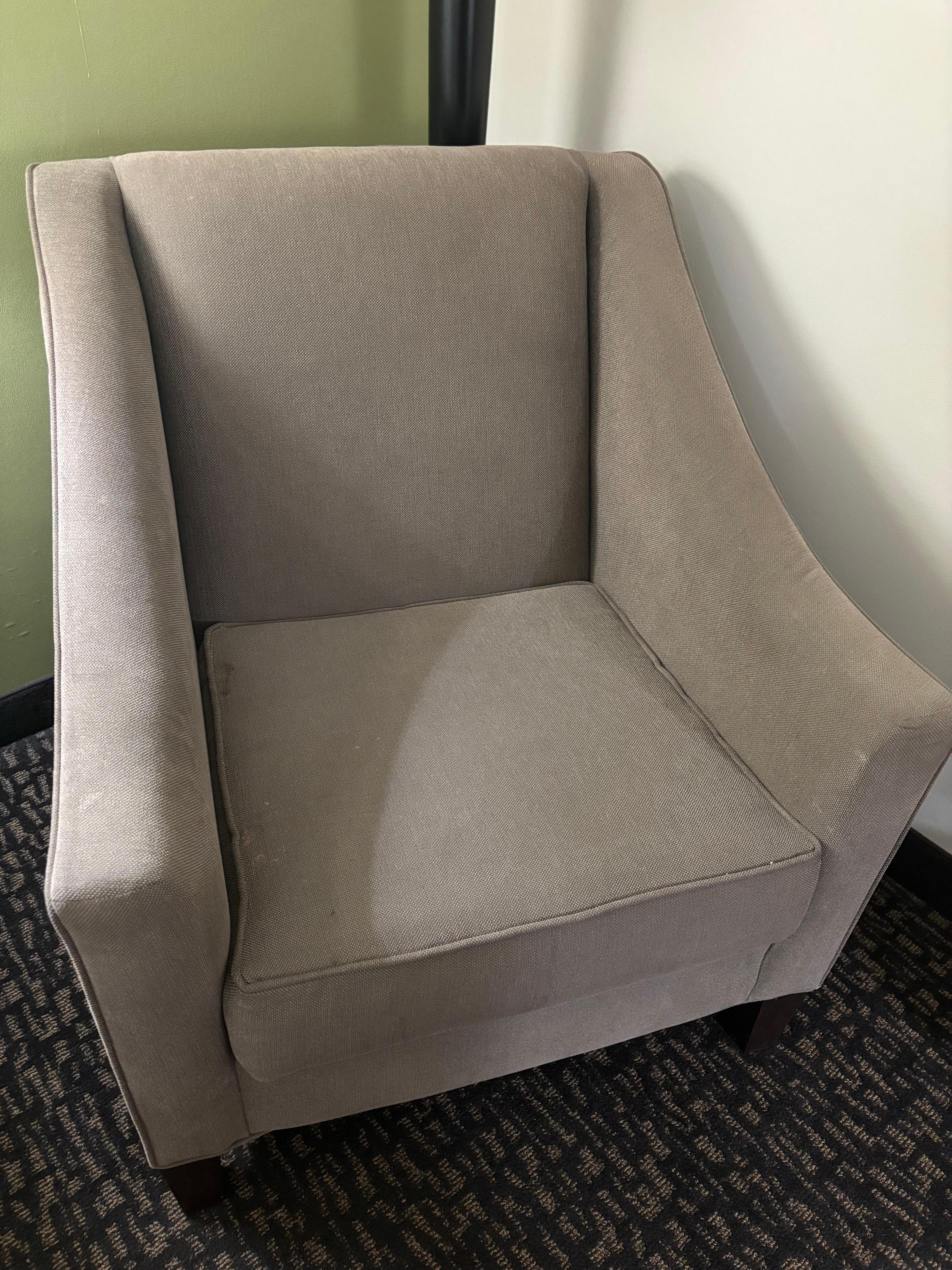 Dirty armchair