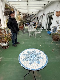 On the third floor, there is a roof terrace