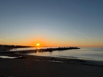 Sunrise from our room.