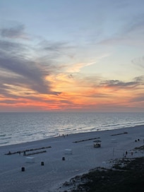 Sunset from balcony