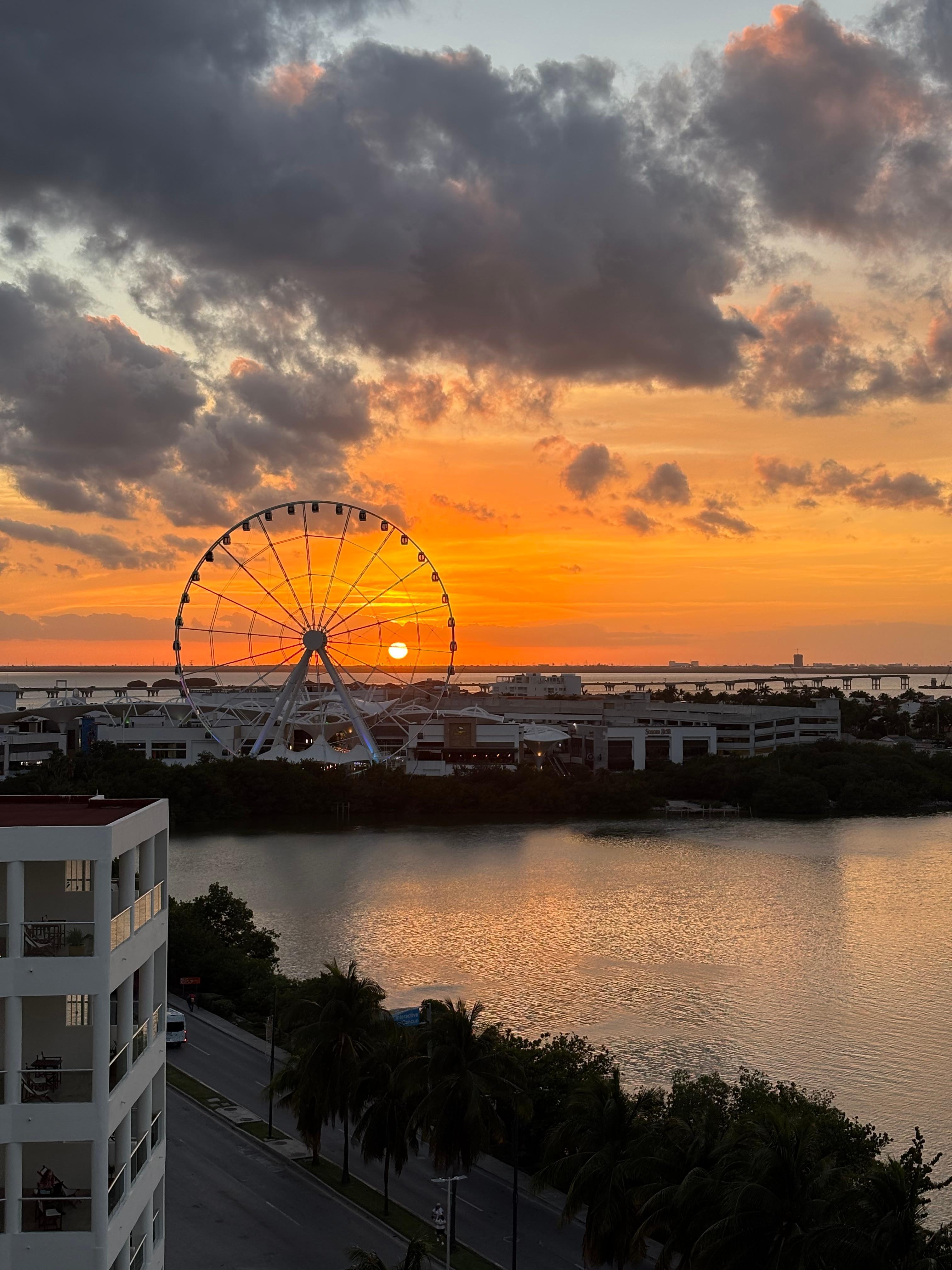 View from our room 2501