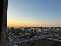 We also had a view towards the bay you can see in the background